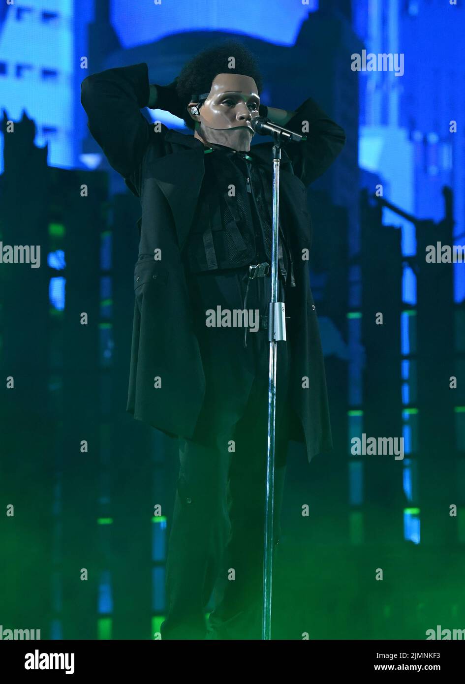 MIAMI GARDENS, FL - AUGUST 06: The Weeknd performs during The After ...