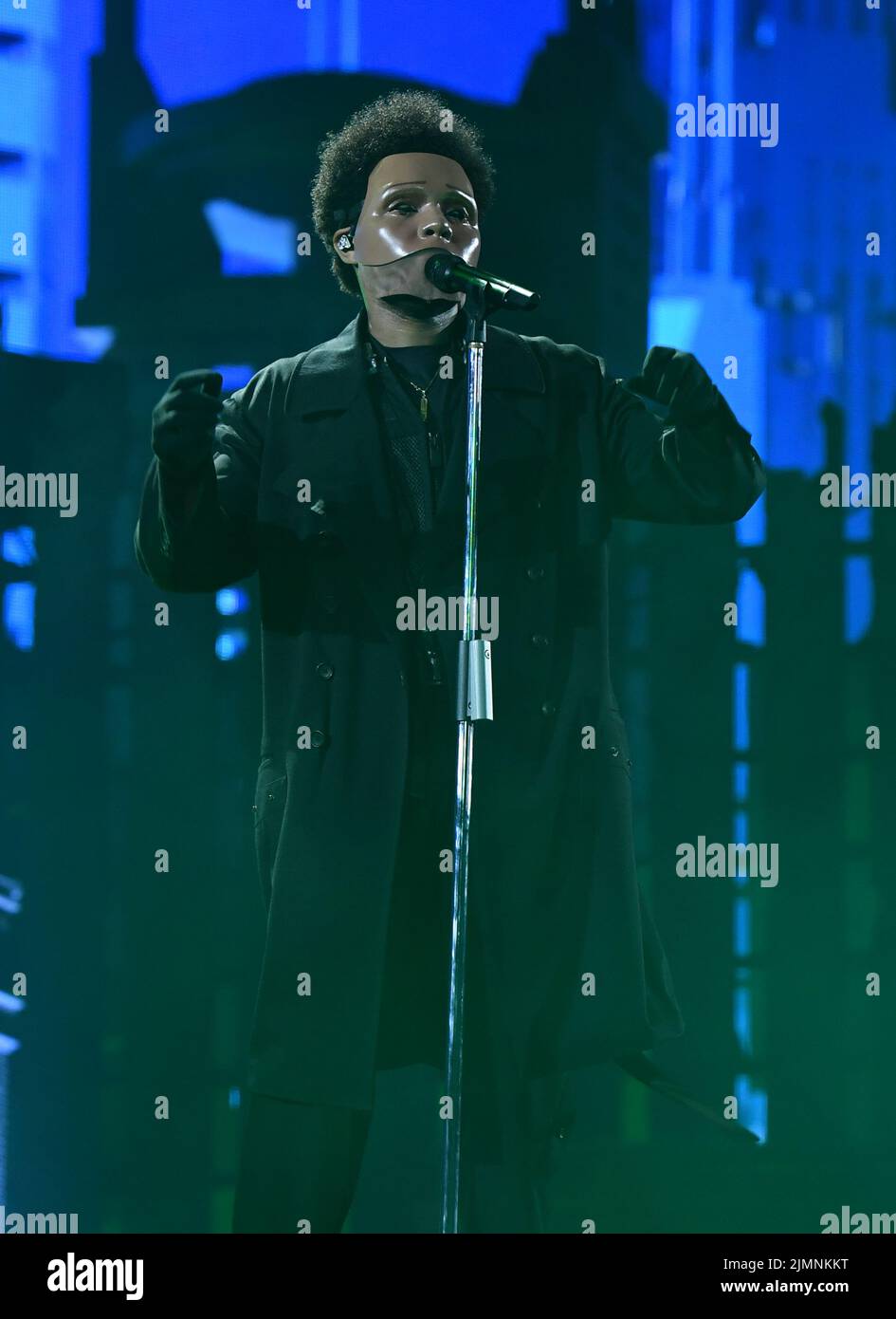 MIAMI GARDENS, FL - AUGUST 06: The Weeknd performs during The After ...