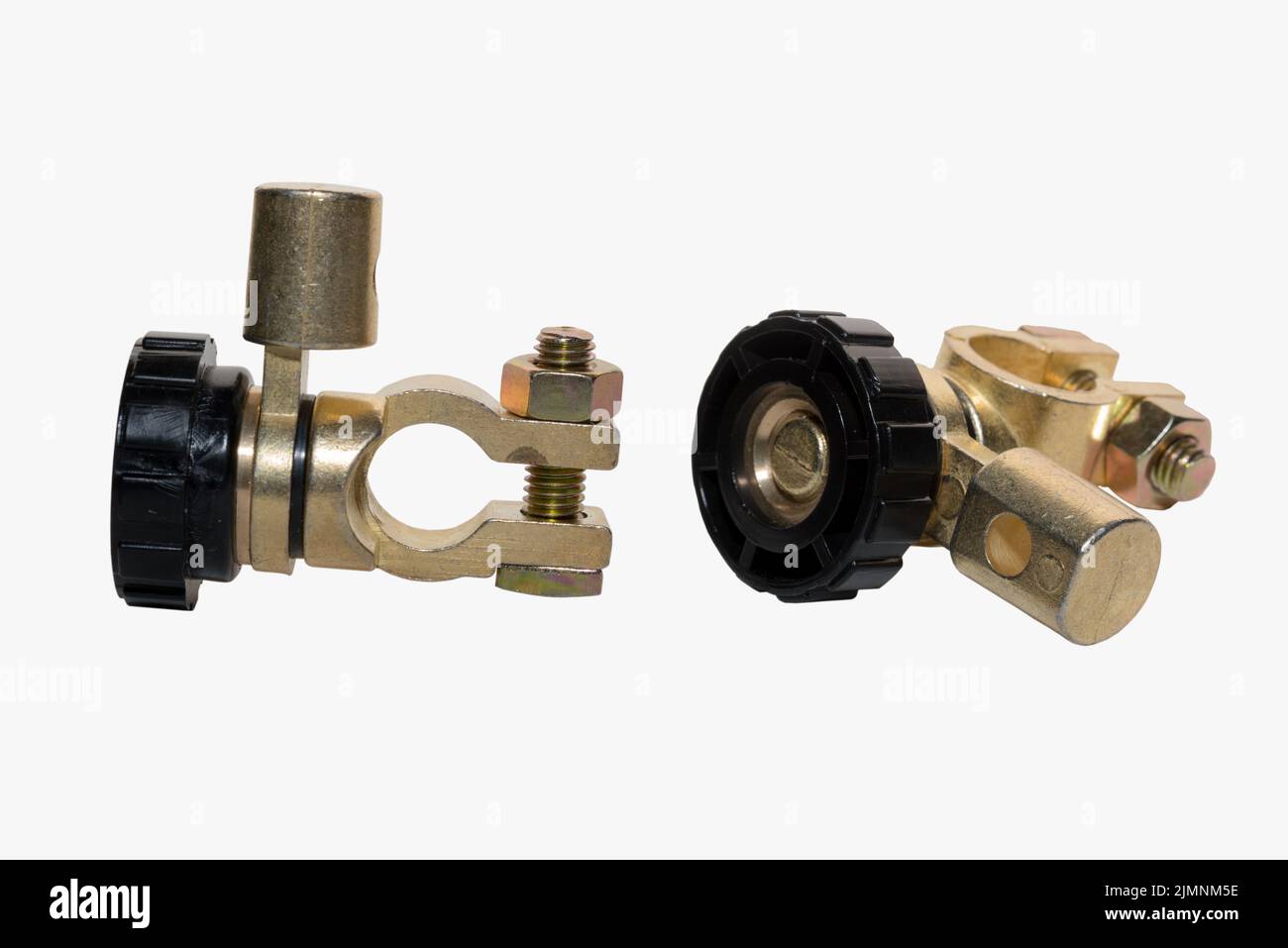 Battery Terminal Cut off Switch For Car Truck. Part L Shape Stock Photo ...