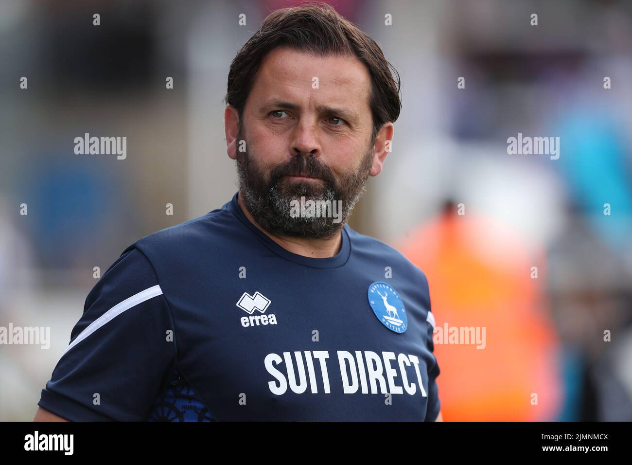 Hartlepool United manager Paul Hartley during the Sky Bet League 2 ...
