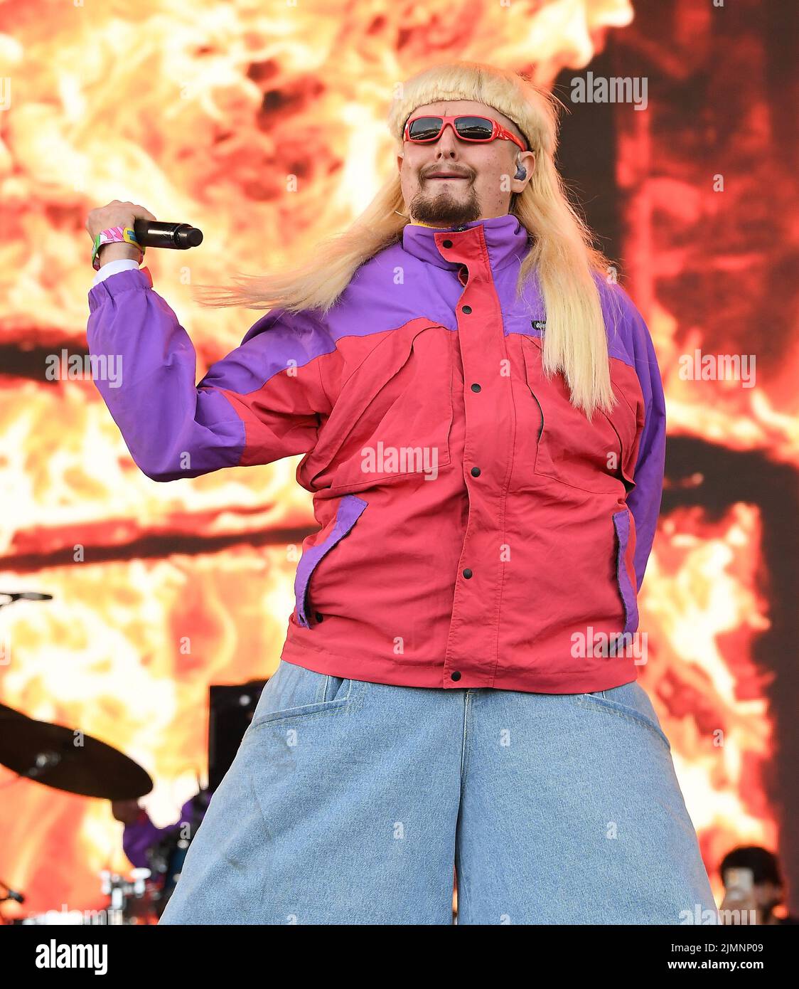 Oliver Tree performs during the 2022 Outside Lands Music and Arts ...