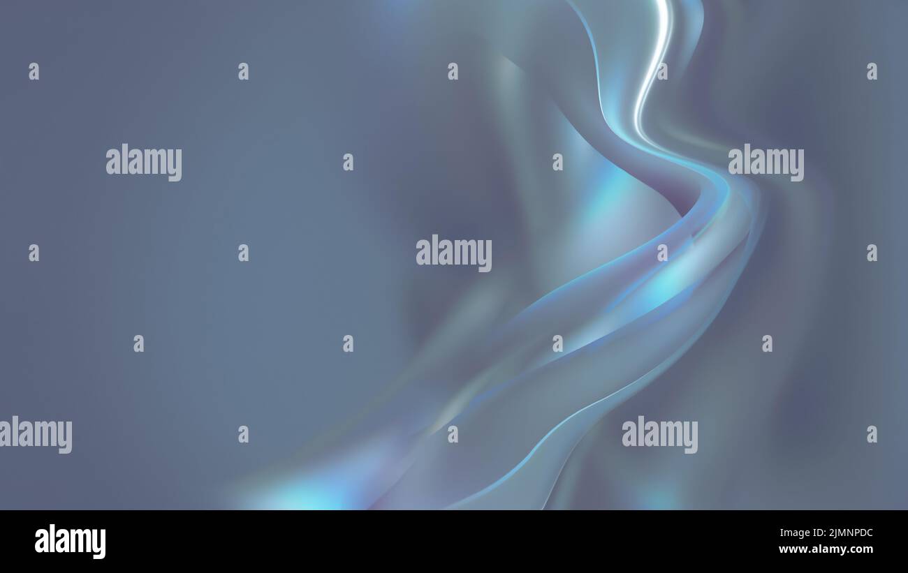 Blurred Waves and Soft Neon Lights Stock Photo - Alamy