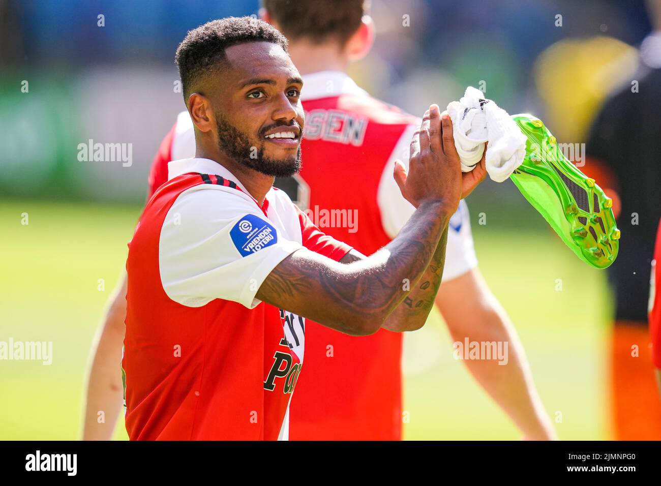 Arnhem - Danilo Pereira da Silva of Feyenoord celebrates the win during ...