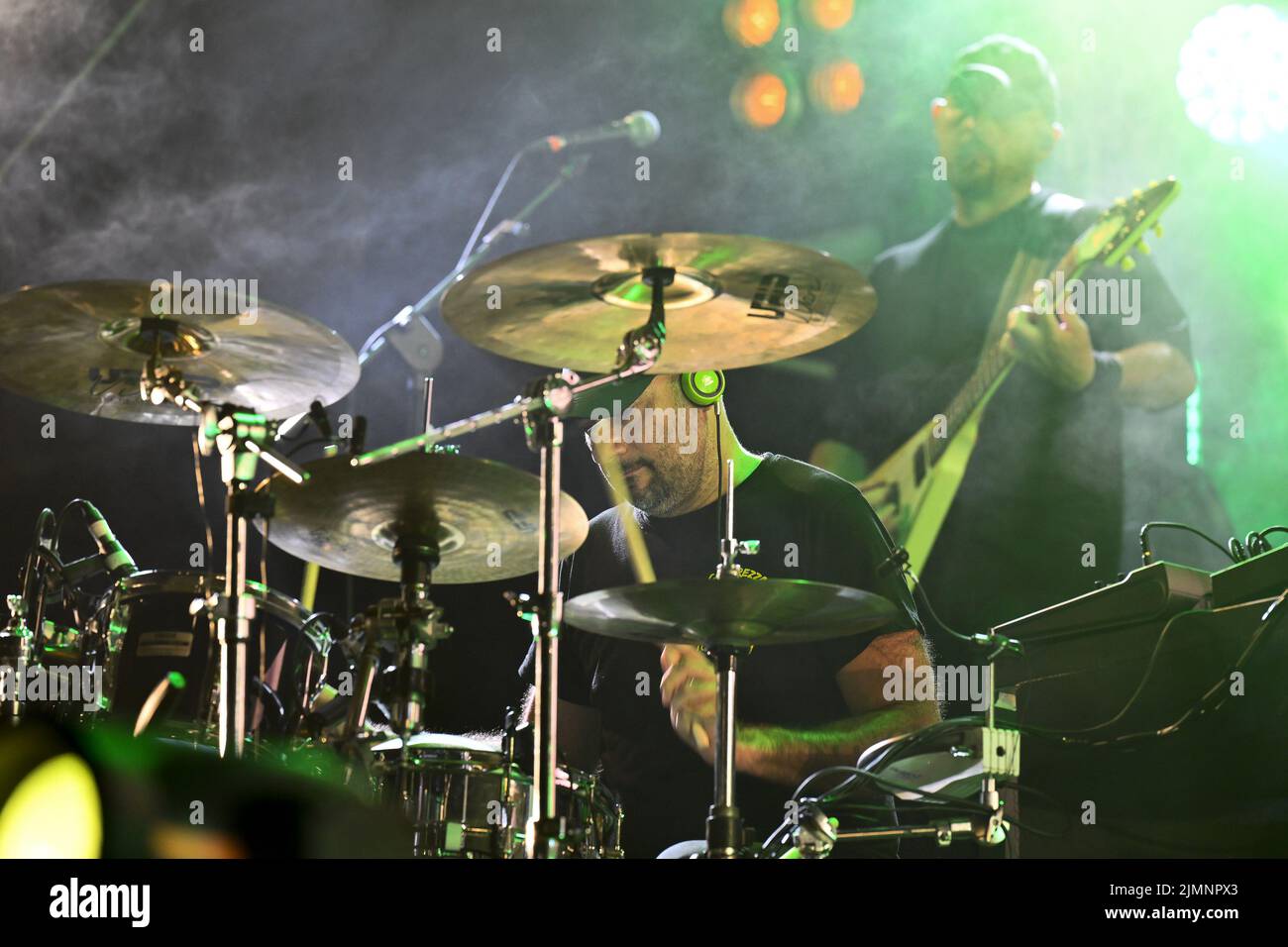 Rino Corrieri during the Caparezza Concert Exuvia Tour 2022, 6th August ...