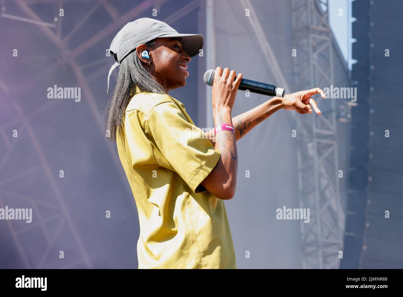 Brighton, UK . 07th Aug, 2022. City of Brighton & Hove. Cat Burns ...