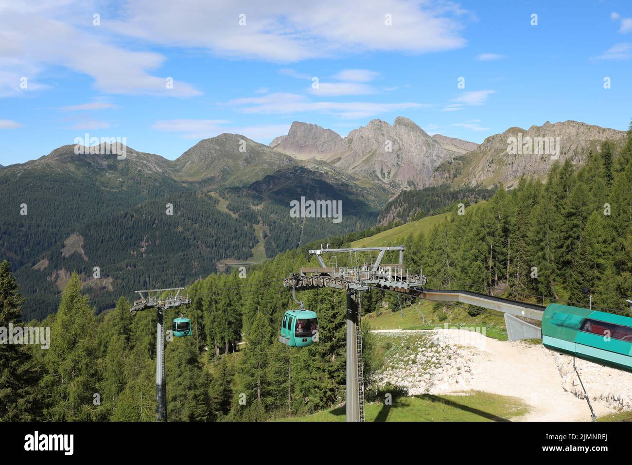 Cable lift funivia rosetta hi-res stock photography and images - Alamy