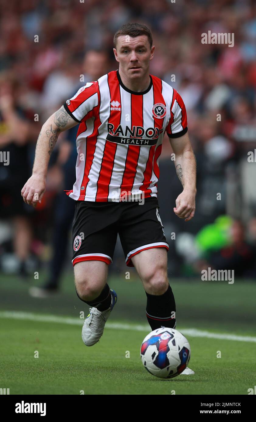 Sheffield, England, 6th August 2022. John Fleck of Sheffield Utd during ...