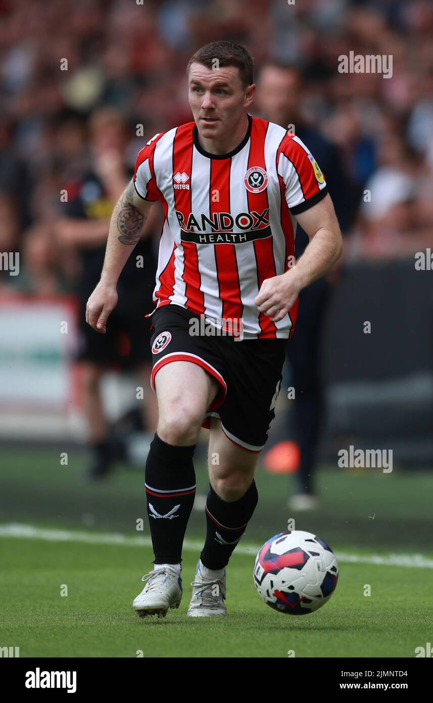 Sheffield, England, 6th August 2022. John Fleck of Sheffield Utd during ...