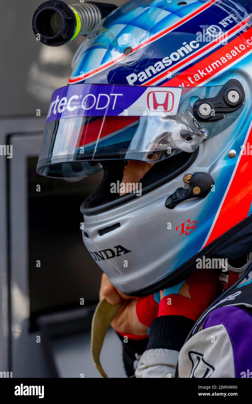 Nashville, TN, USA. 6th Aug, 2022. TAKUMA SATO (51) of Tokyo, Japan ...