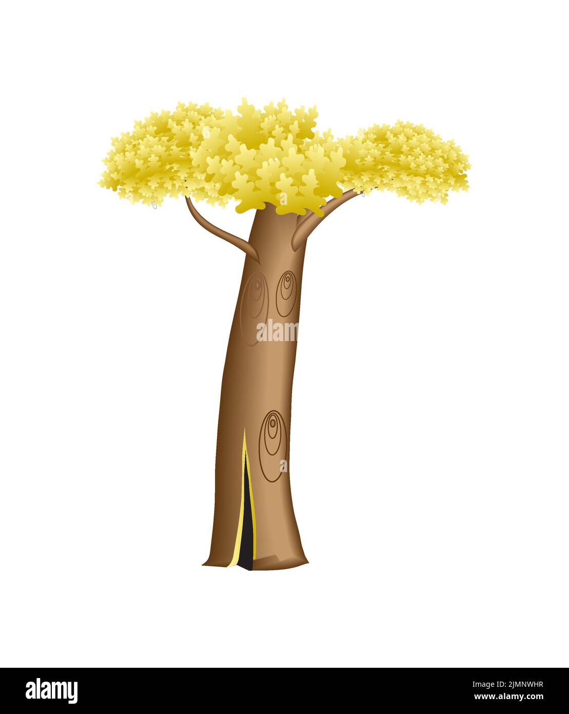 Whimsical tree vector hi-res stock photography and images - Alamy