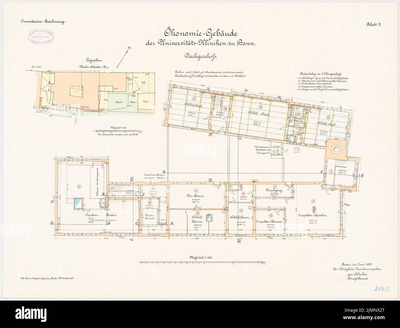 1903 lageplan hi-res stock photography and images - Alamy