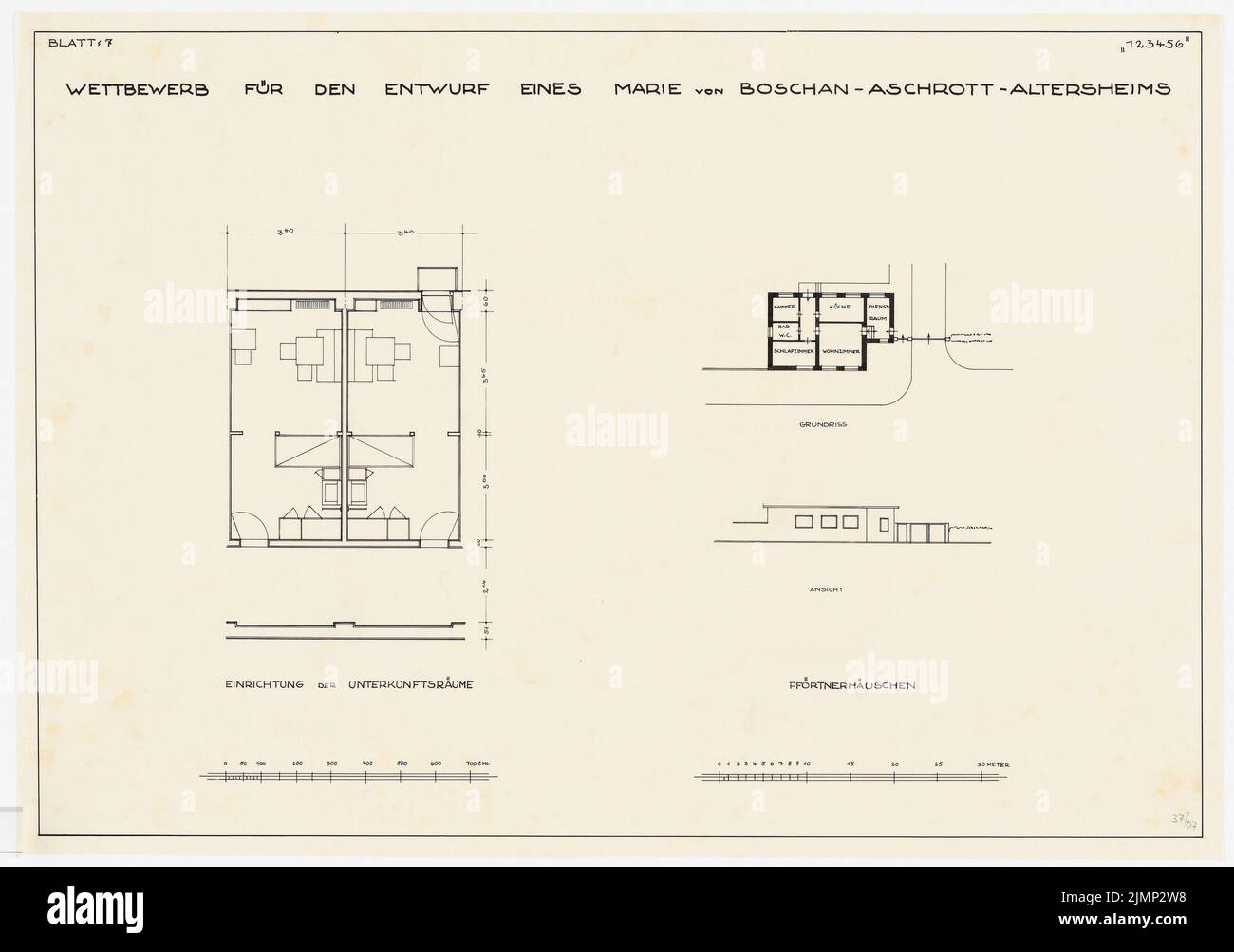 Poelzig hans 1869 1936 altersheim hi-res stock photography and images ...