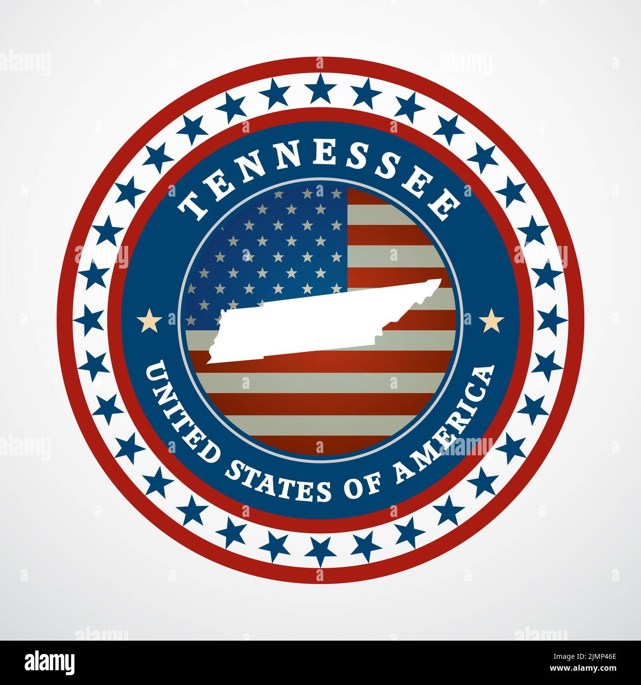 Map tennessee state flag hi-res stock photography and images - Alamy