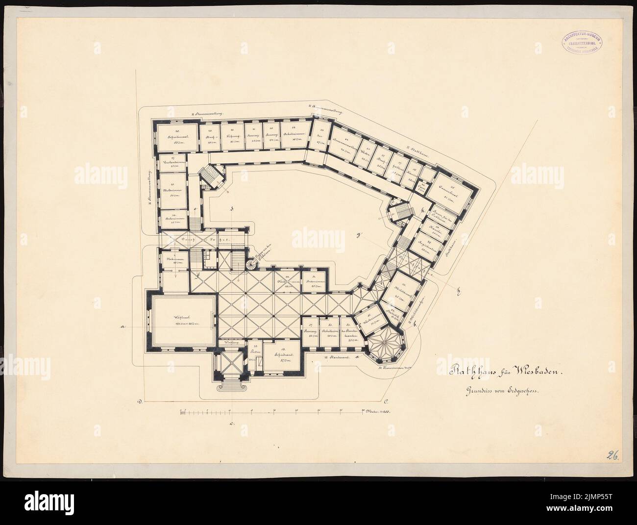 1904 grundriss eg hi-res stock photography and images - Alamy