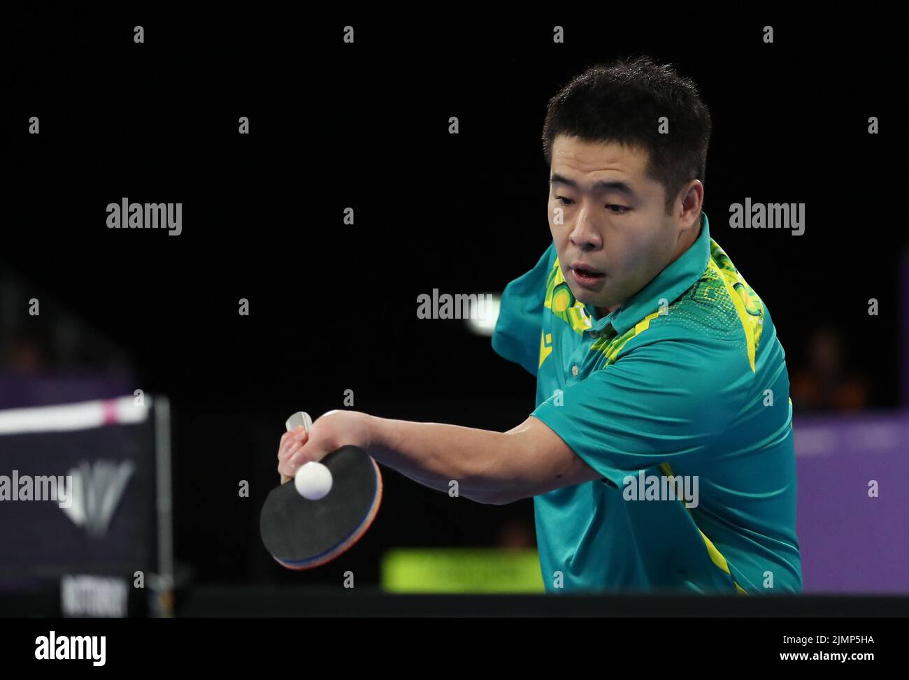 Australia’s Lin Ma competes during the Para Table Tennis Men's Singles ...