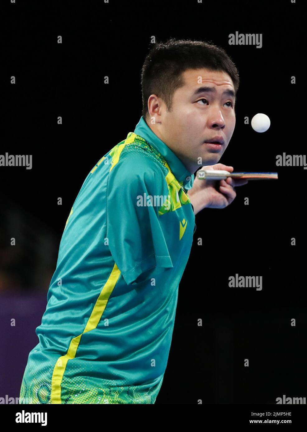 Australia’s Lin Ma competes during the Para Table Tennis Men's Singles ...