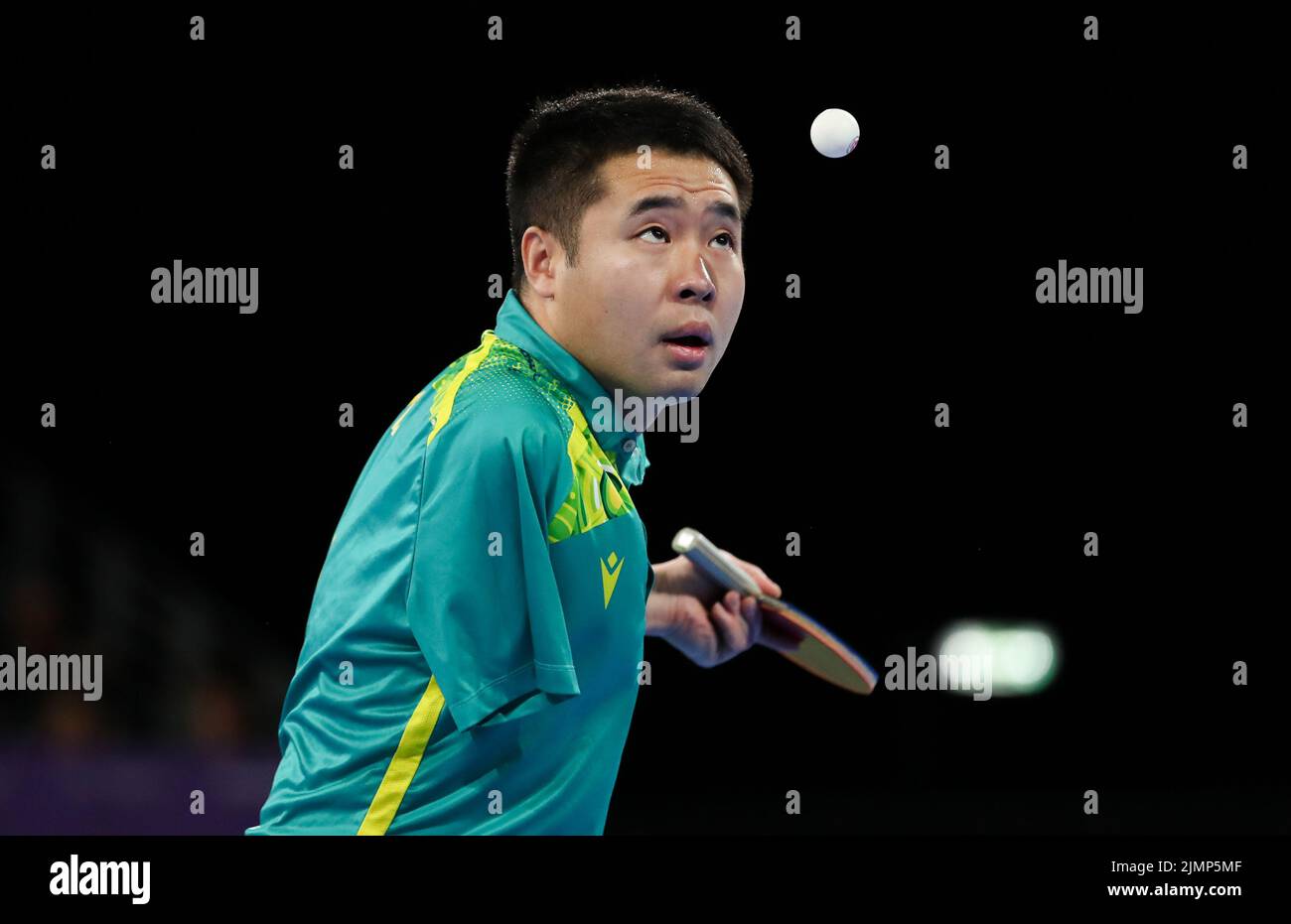 Australia’s Lin Ma competes during the Para Table Tennis Men's Singles ...
