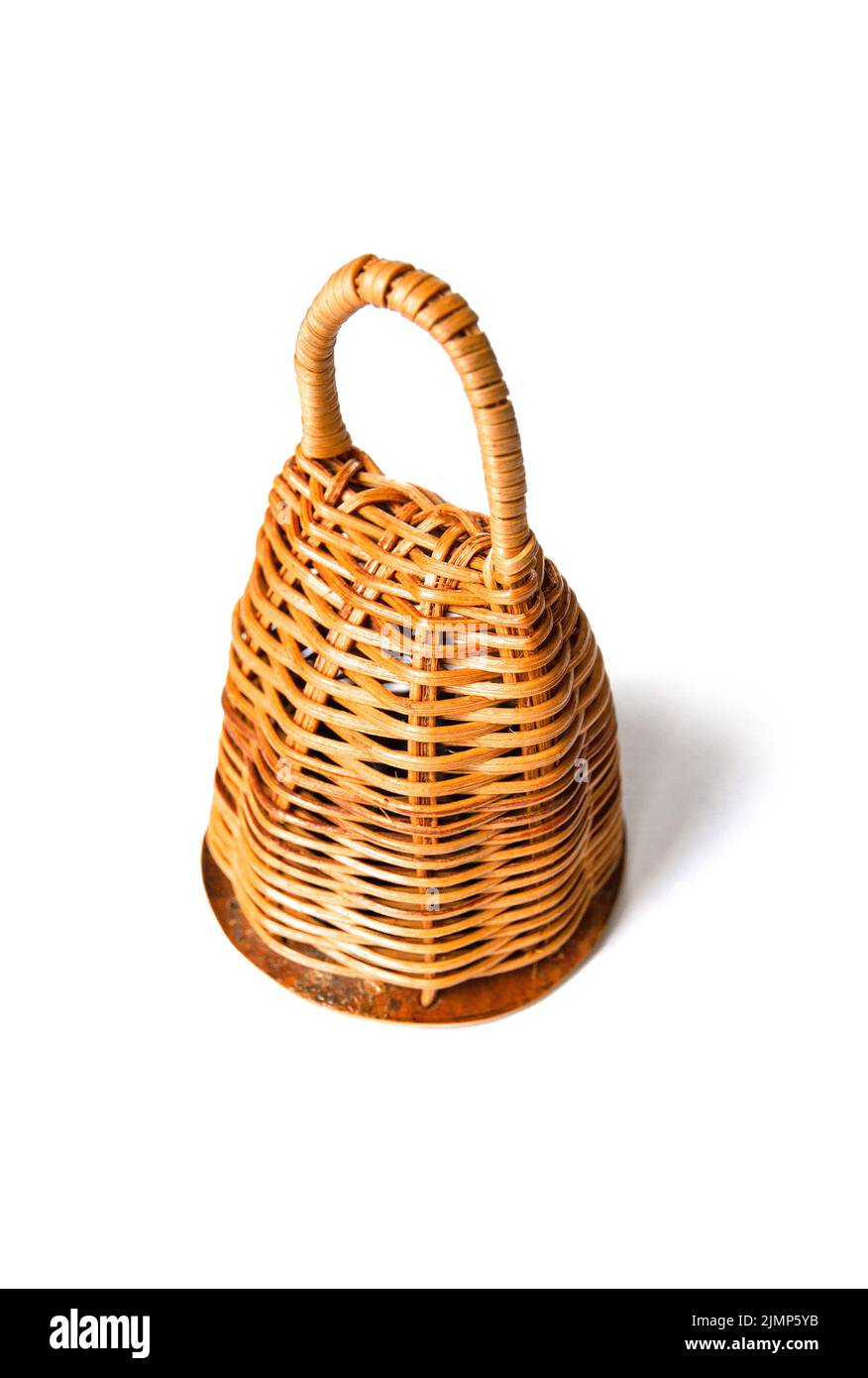 Traditional braided caxixi isolated on white Stock Photo - Alamy