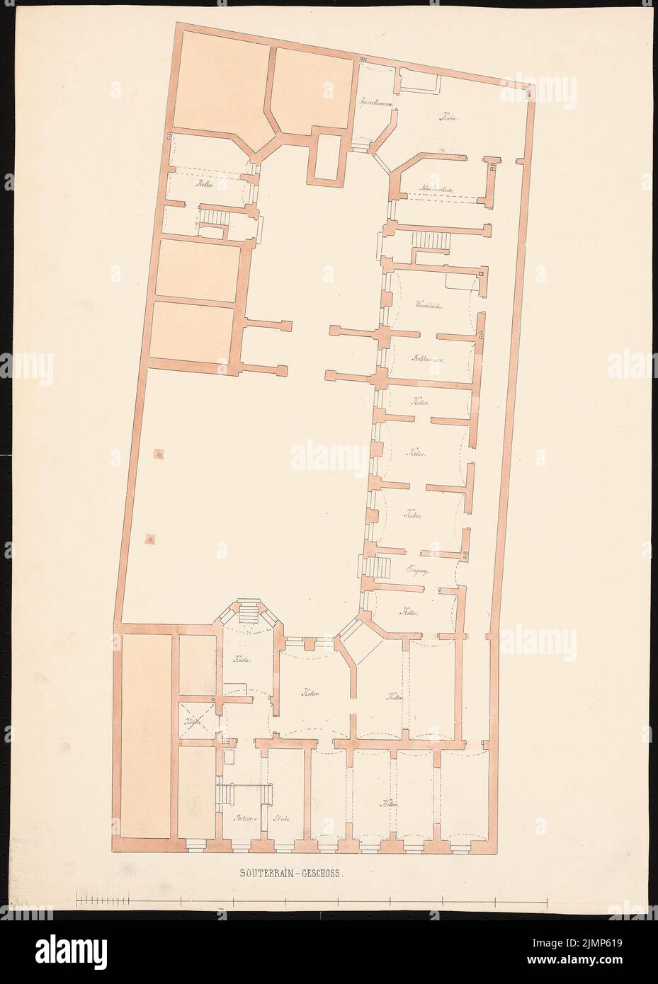 Knoblauch Eduard (1801-1865), Palais Wilhelmstraße 70a in Berlin ...