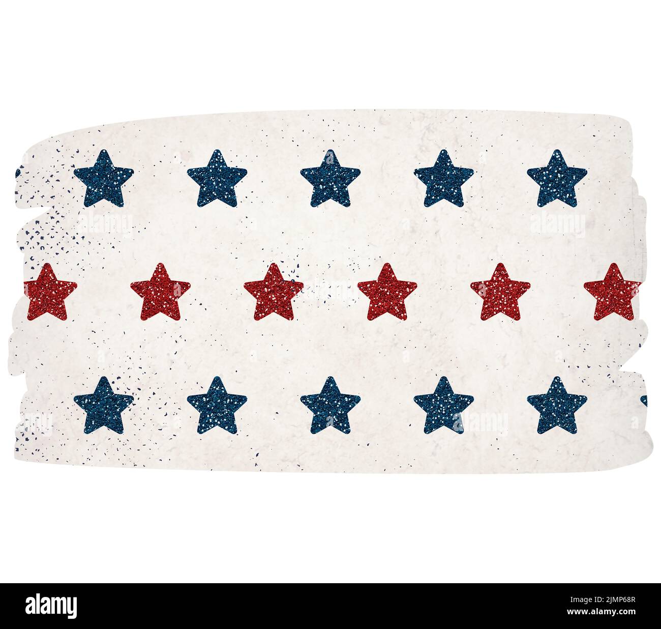 4th of July celebration shape. American flag design Stock Photo - Alamy