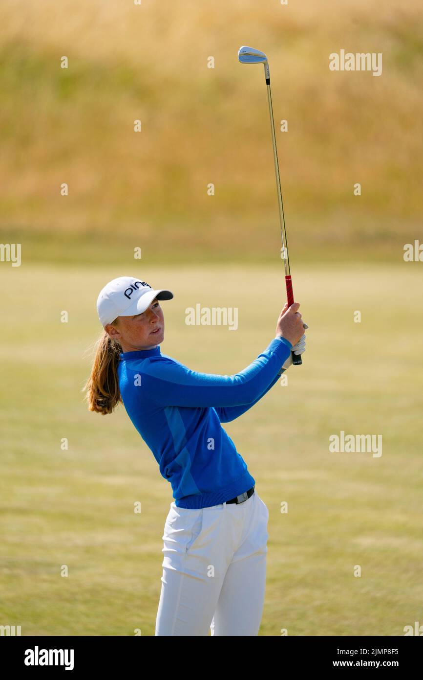 Gullane, Scotland, UK. 7th August 2022. Final round of the AIG Women’s ...