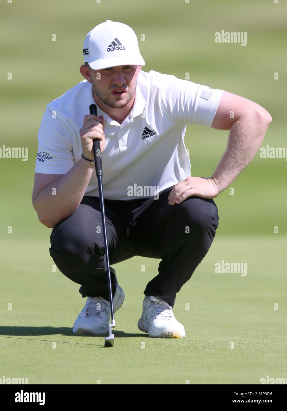Scotland’s Connor Syme looks on during day four of the Cazoo Wales Open ...