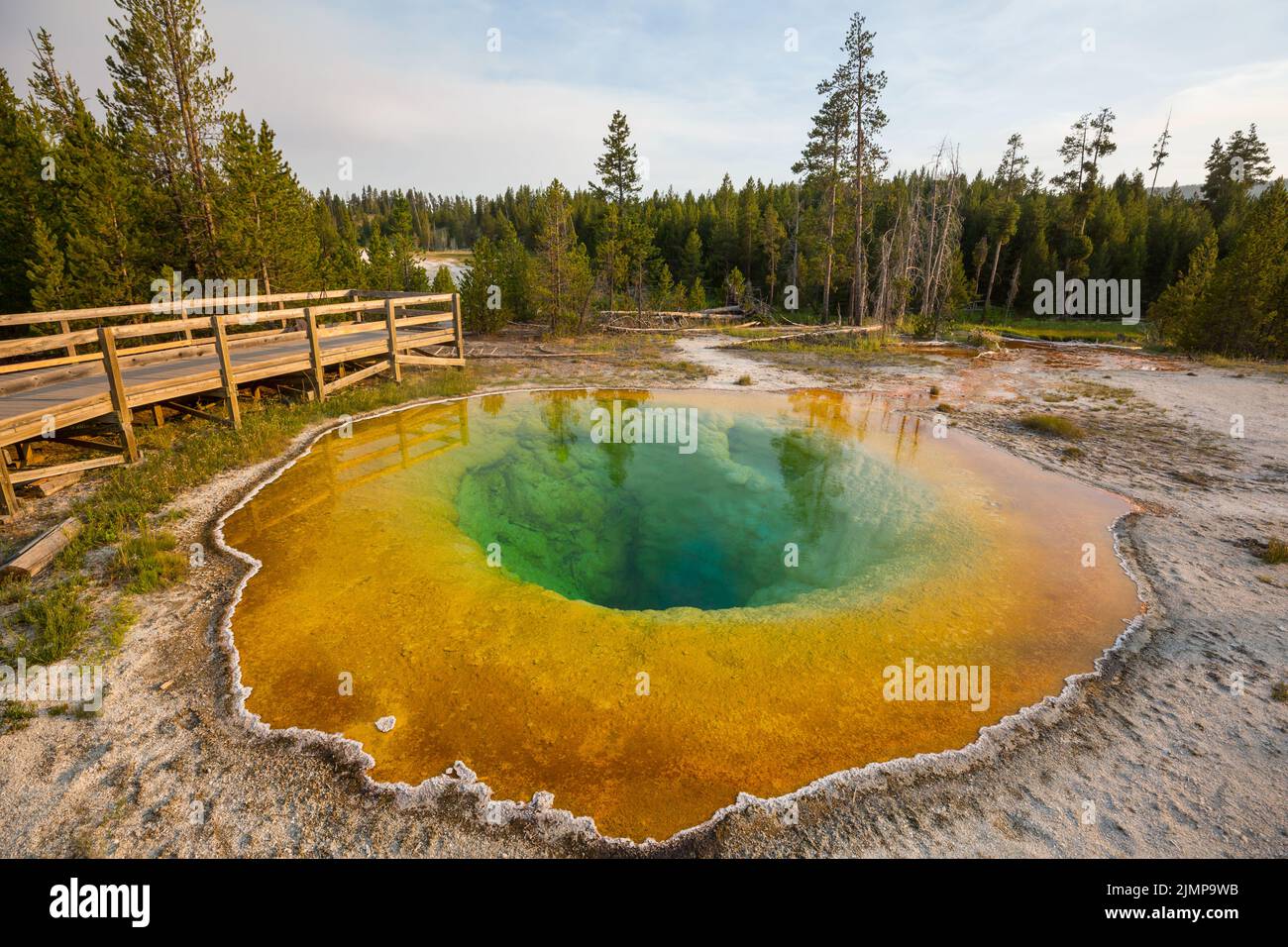 Morning Glory Pool Stock Photo - Alamy