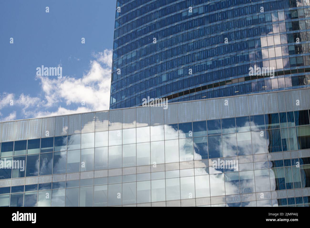 High rise buildings of Moscow business center Moscow - city Stock Photo ...