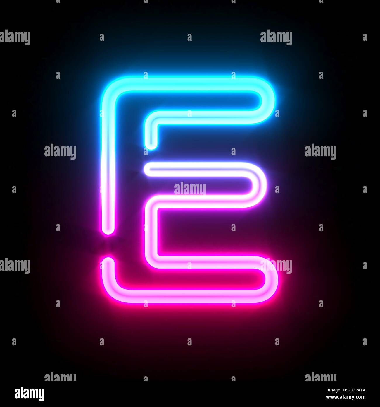 Illuminated letter e hi-res stock photography and images - Alamy