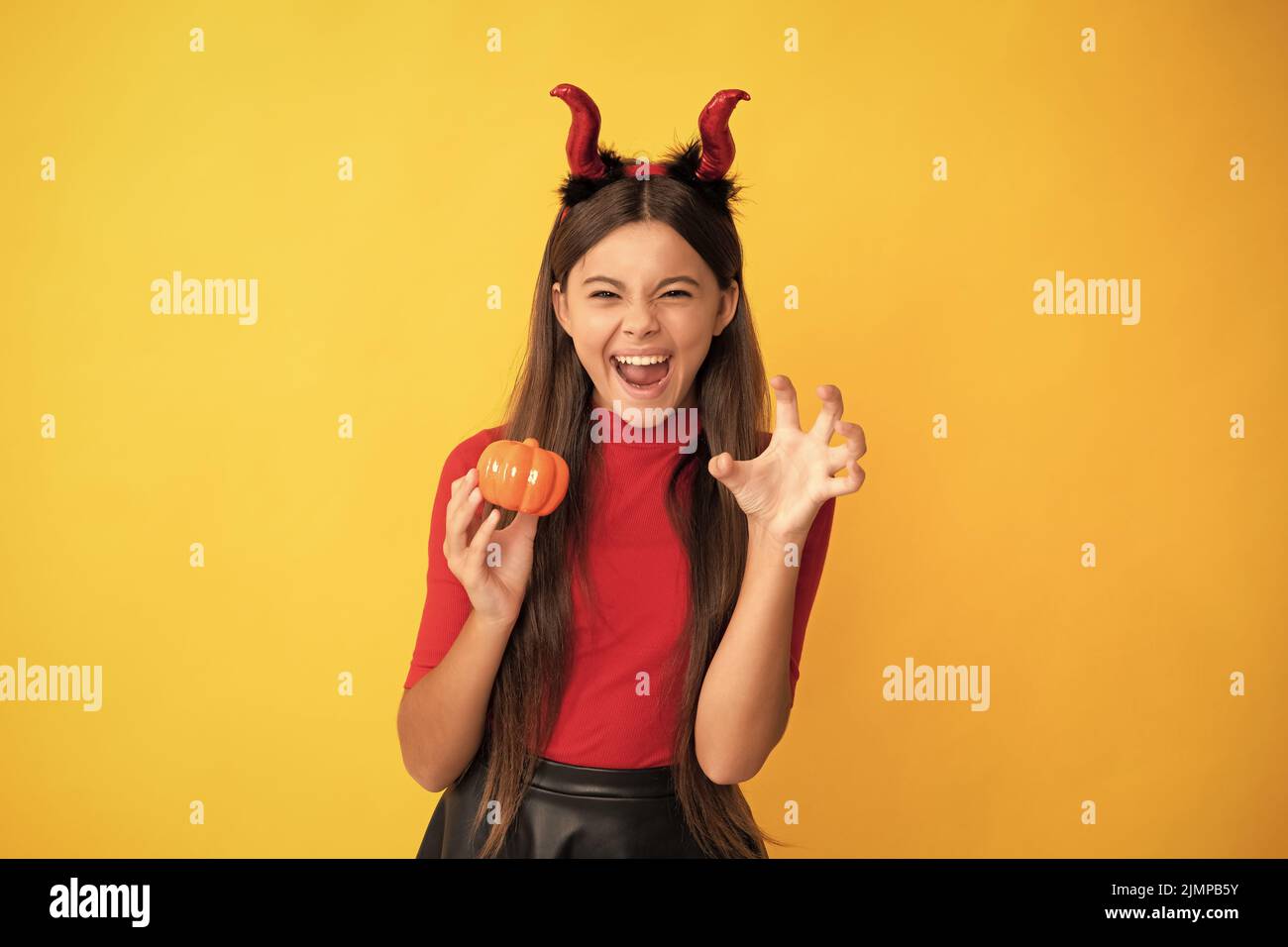 Child demon hi-res stock photography and images - Alamy