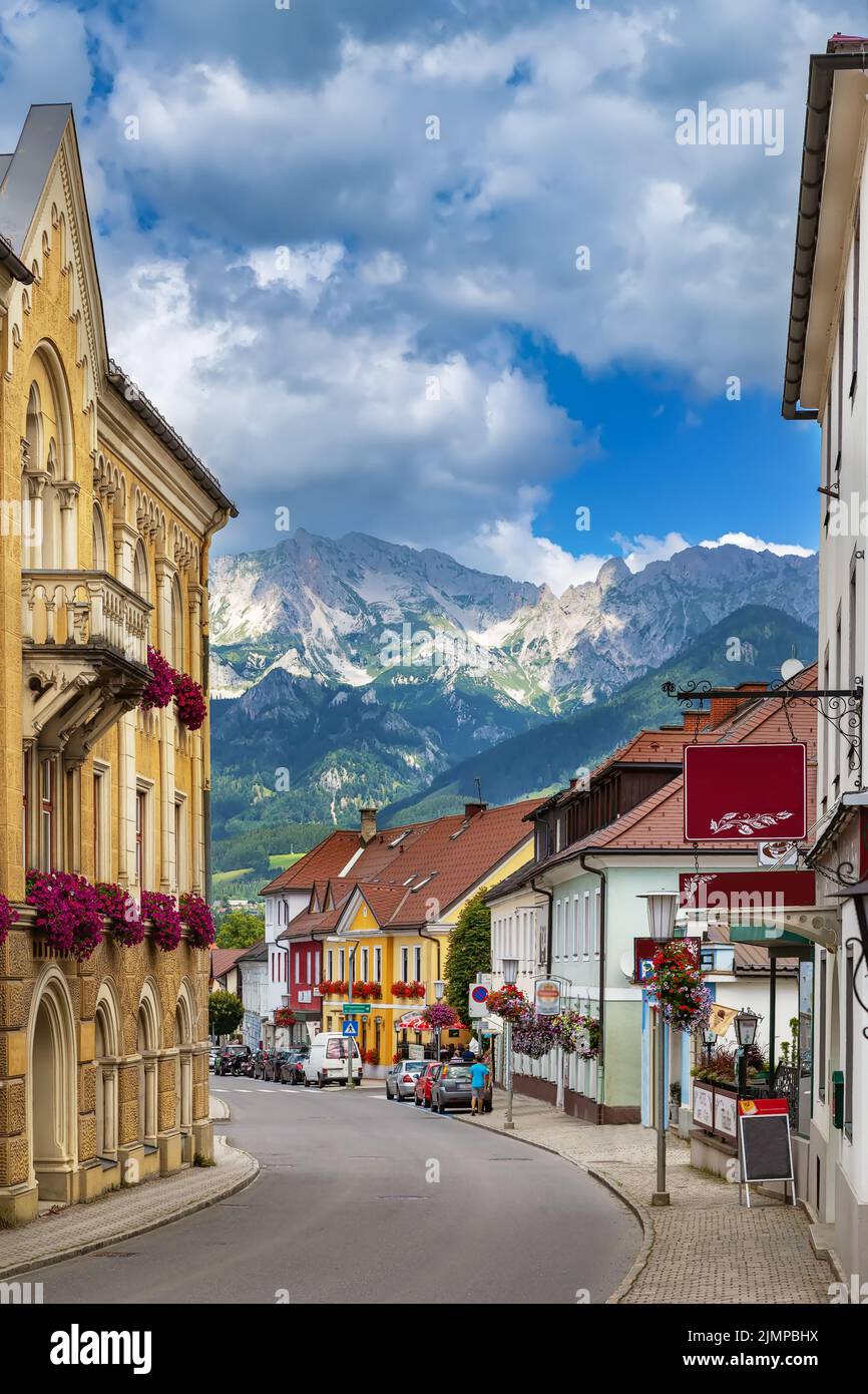 Austria street scene hi-res stock photography and images - Alamy