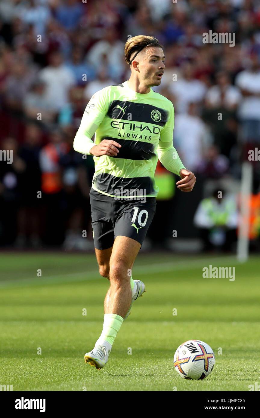 Manchester City's Jack Grealish during the Premier League match at the ...