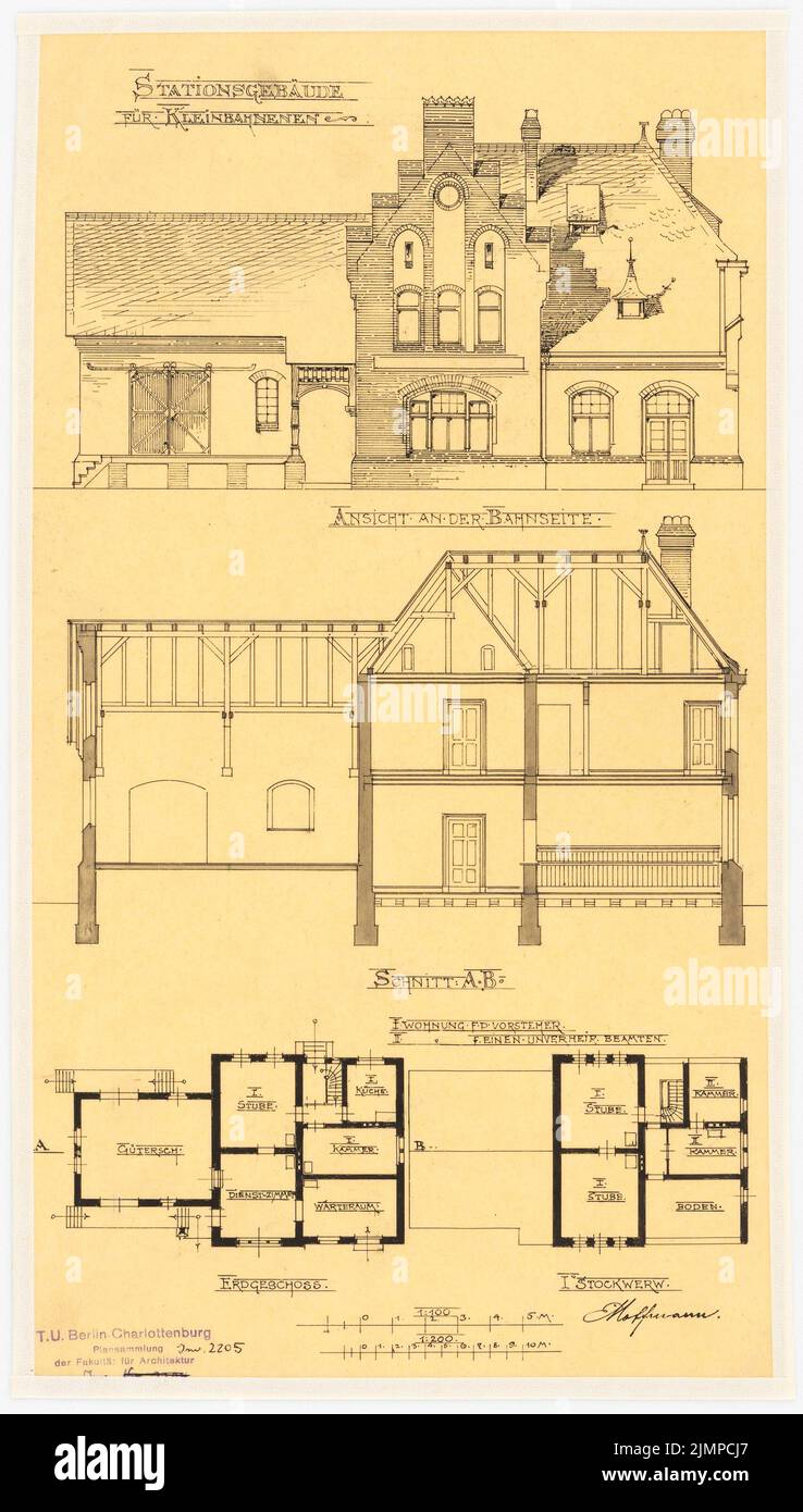Station architecture plans Cut Out Stock Images & Pictures - Alamy