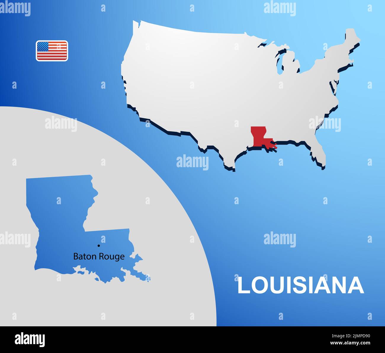 Louisiana drawing hi-res stock photography and images - Alamy