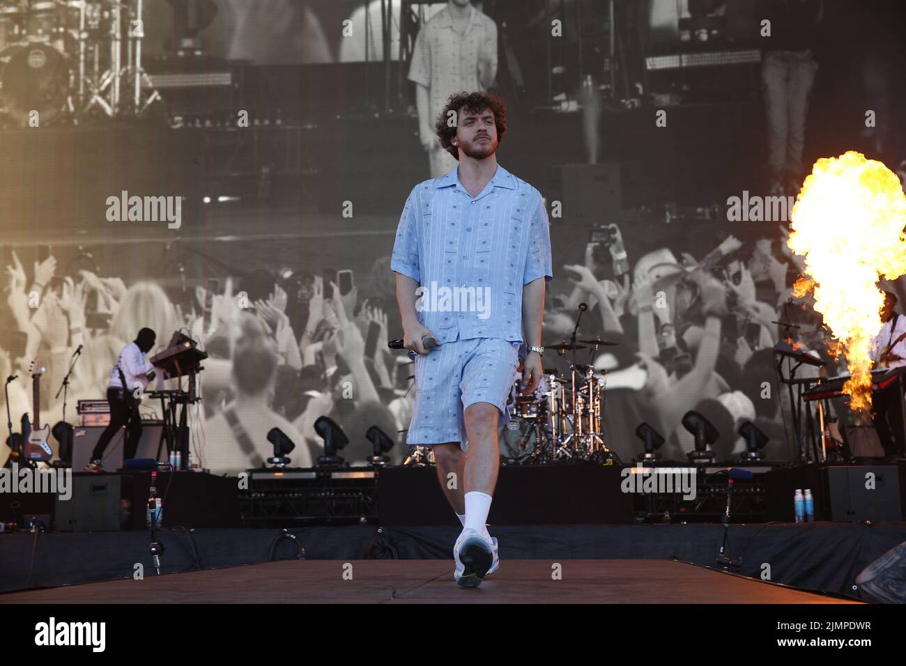 Jack Harlow performs during the 2022 Outside Lands Music and Arts ...