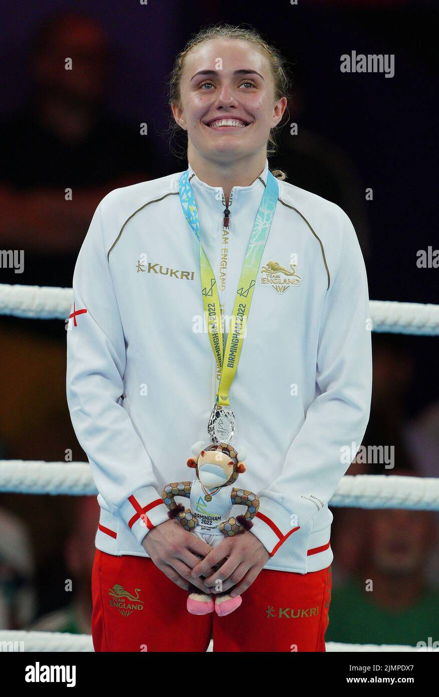 England's Gemma Paige Richardson wins silver in the Women's Light (57 ...