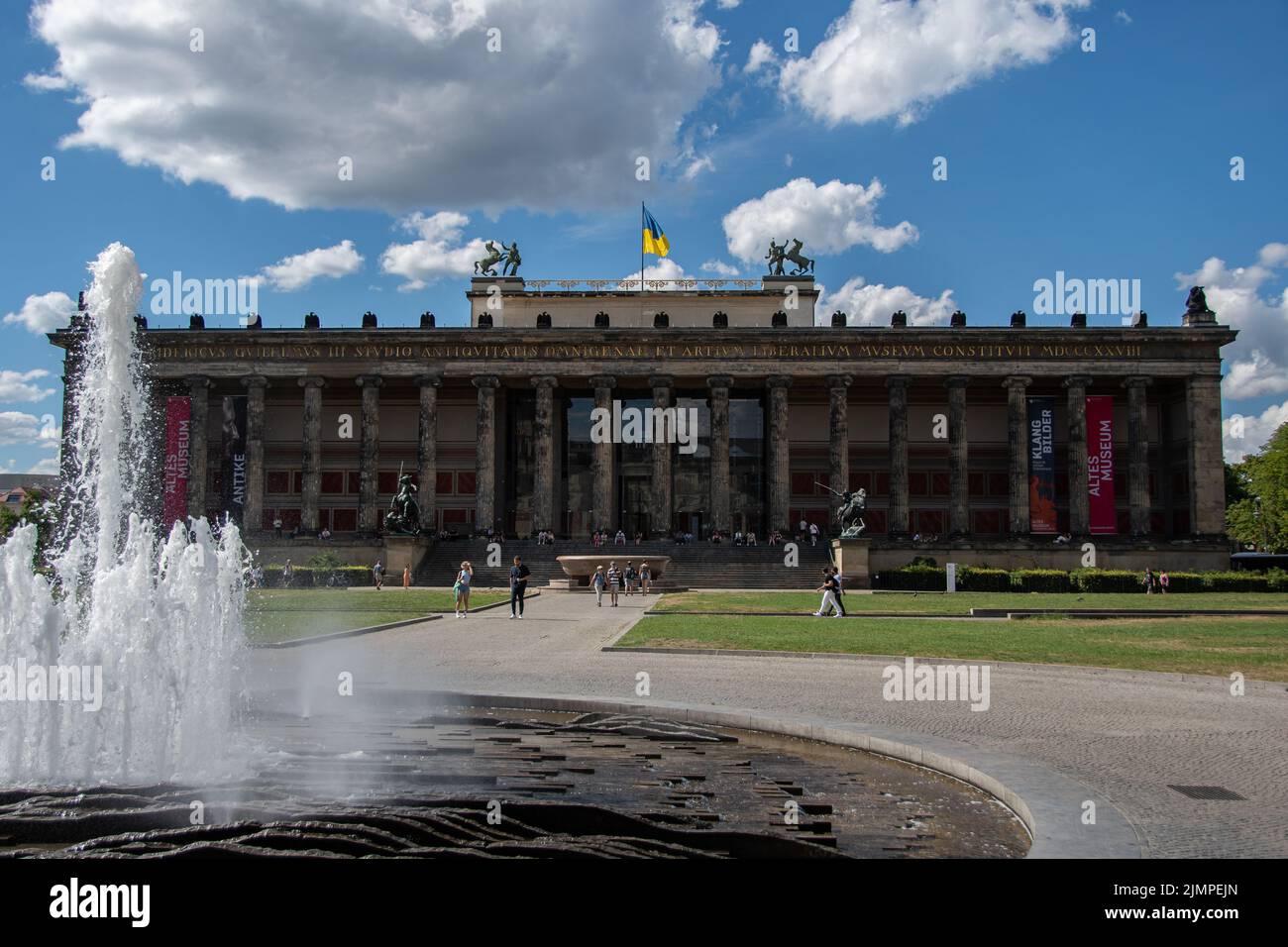 Berlin, Germany 28 June 2022, The "Altes Museum" in Berlin on the ...