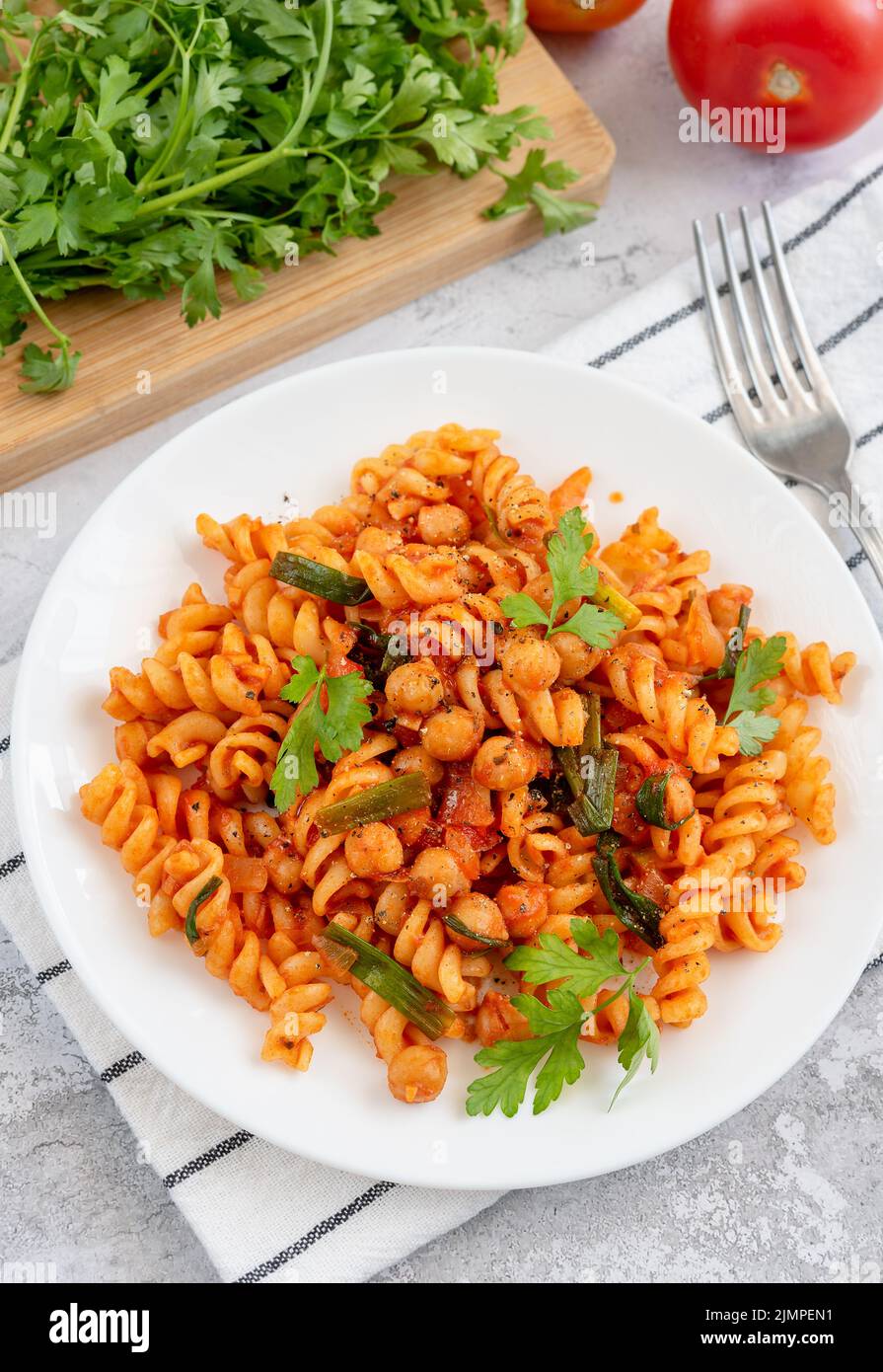 Cheese fussilli pasta hi-res stock photography and images - Alamy