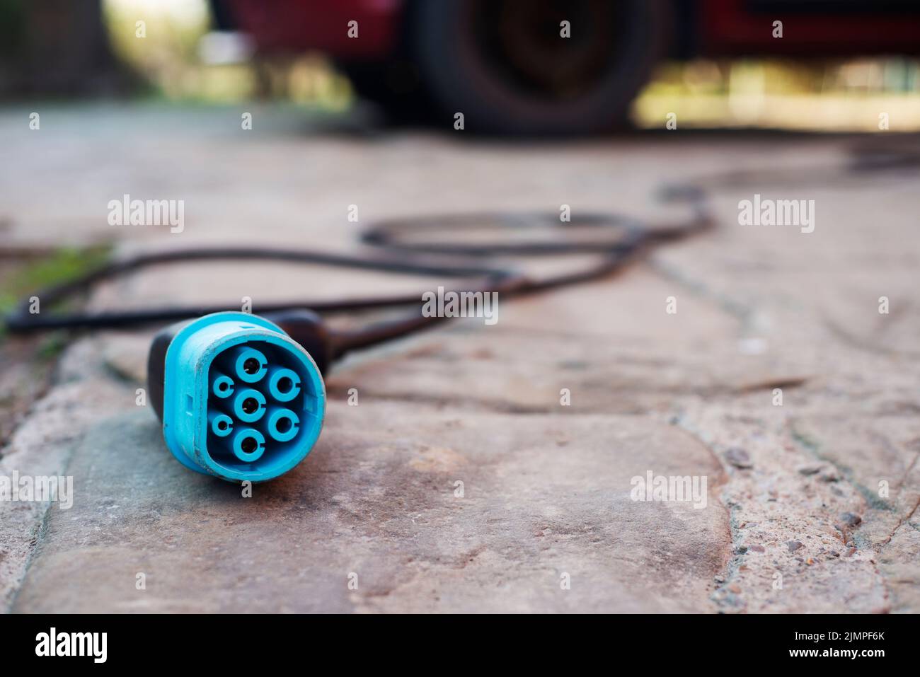 Electric car charging plug hi-res stock photography and images - Alamy