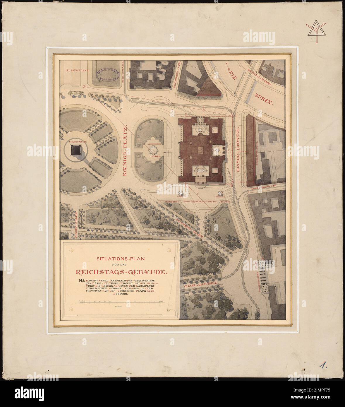 1852 lageplan hi-res stock photography and images - Alamy