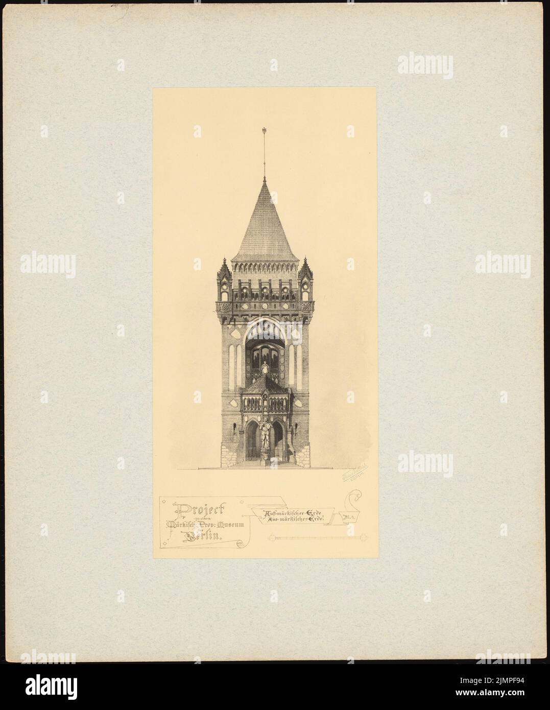 Seeling Heinrich (1852-1932), Märkisches Museum in Berlin (1892): View ...