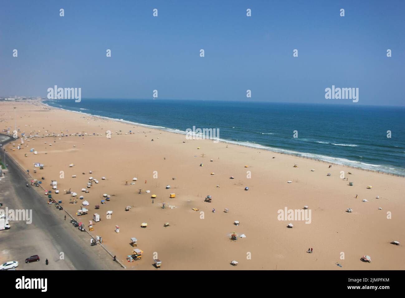 Marina Beach chennai city tamil nadu india bay of bengal madras view ...