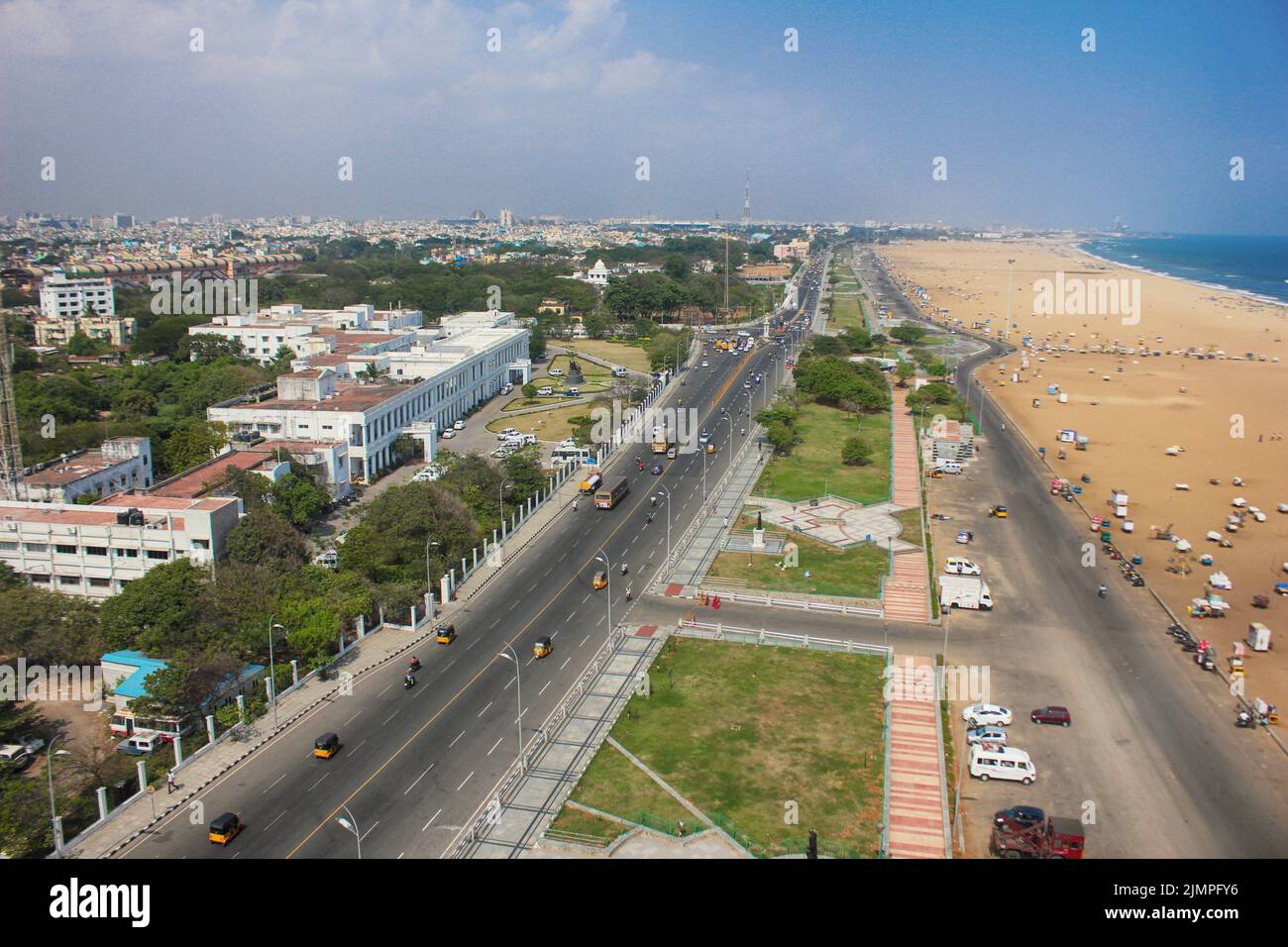 Aerial view of chennai central hi-res stock photography and images - Alamy