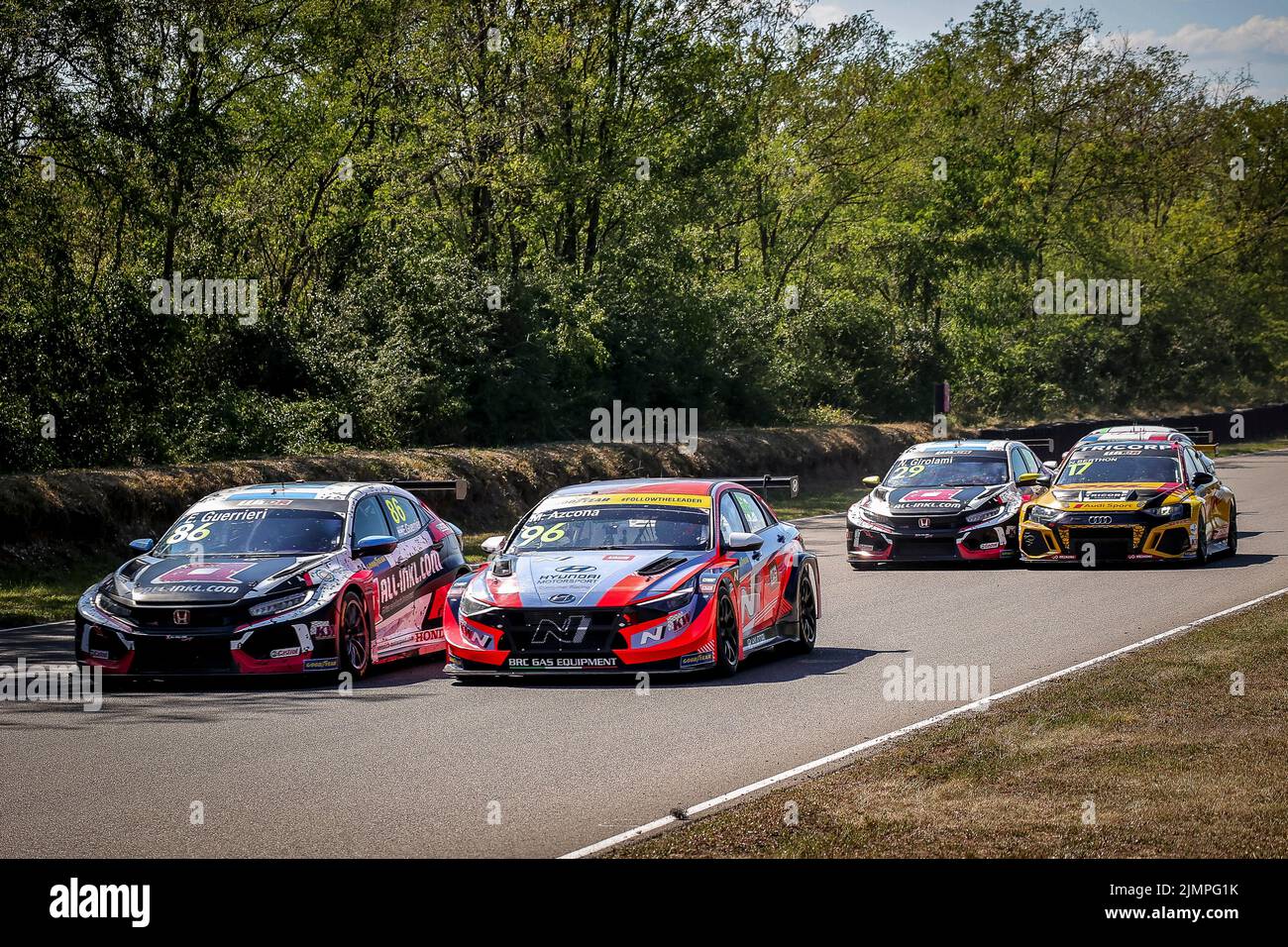 96 AZCONA Mikel (ESP), BRC Hyundai N Squadra Corse, Hyundai Elantra N ...