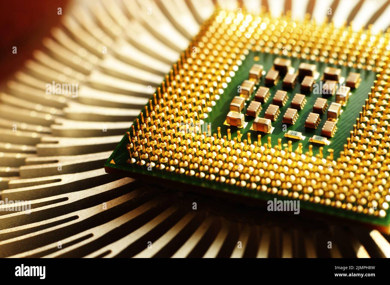 Virtual computer cpu hi-res stock photography and images - Alamy