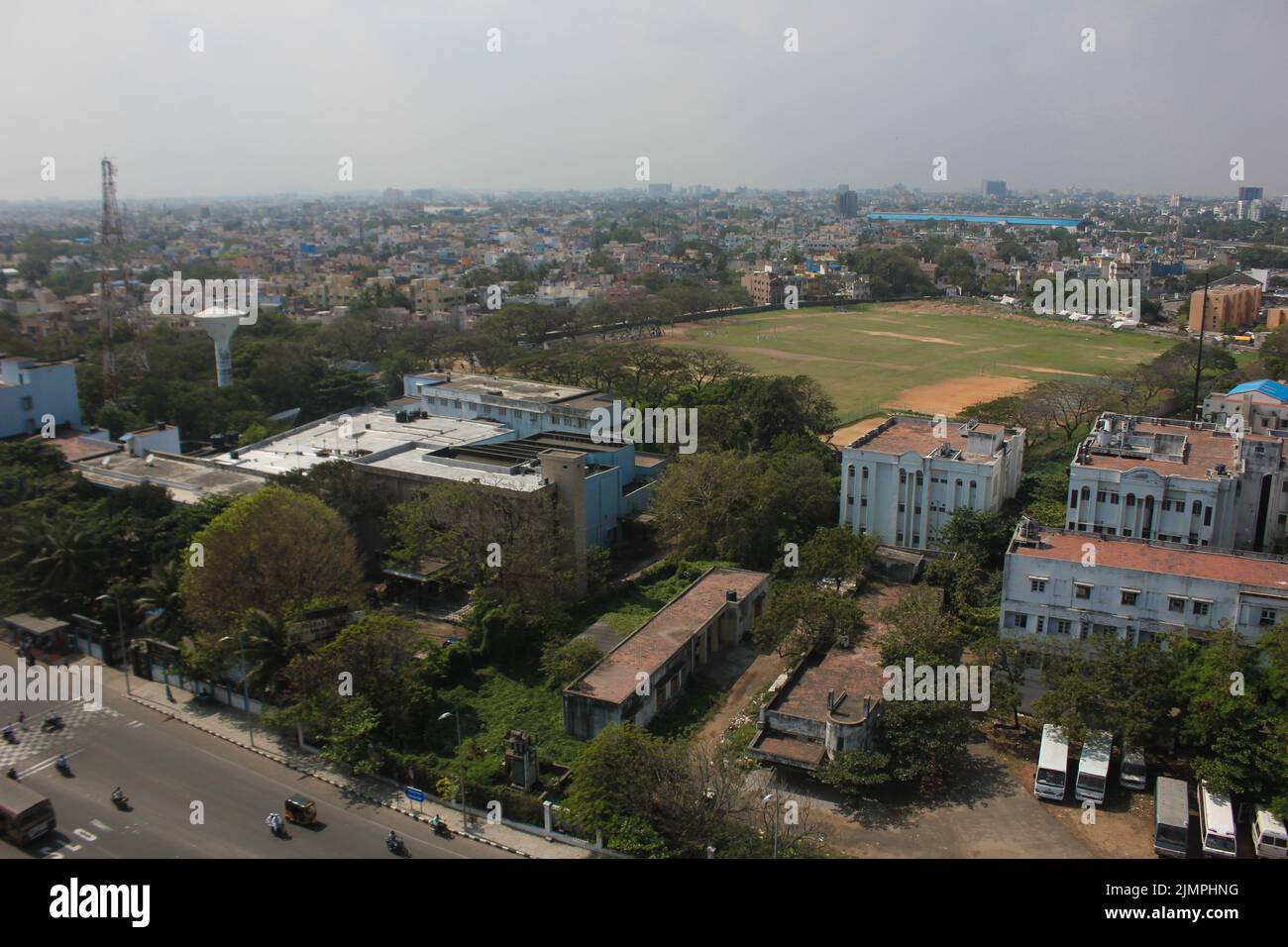 Panoramic view of Chennai, India Stock Photo - Alamy