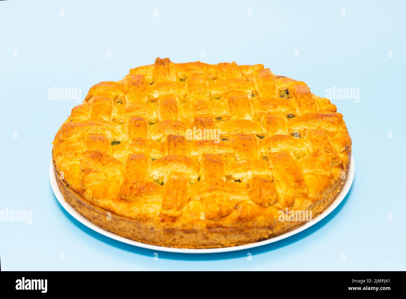 Pie crust top view hi-res stock photography and images - Alamy