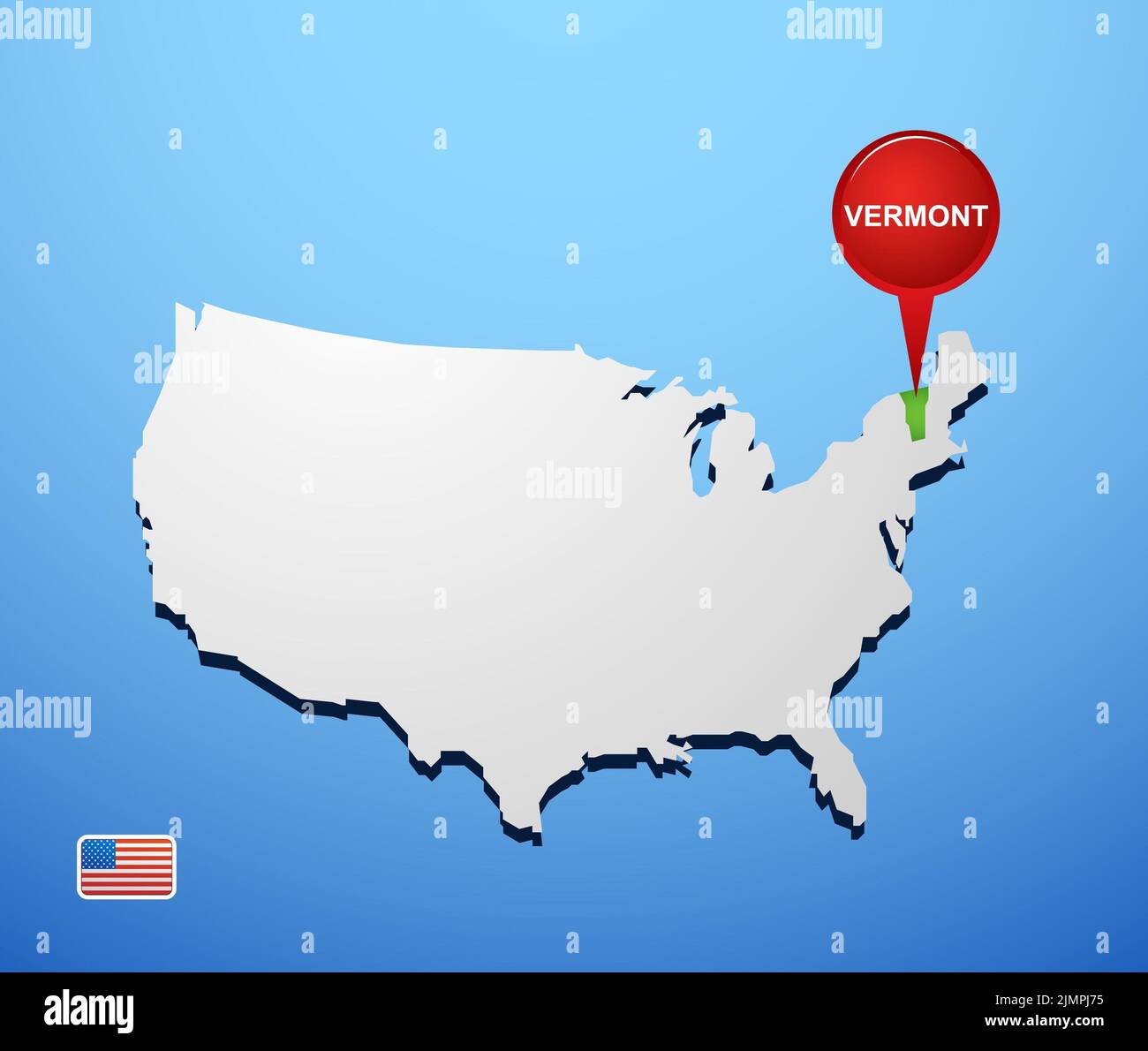 Map of california, usa hi-res stock photography and images - Alamy