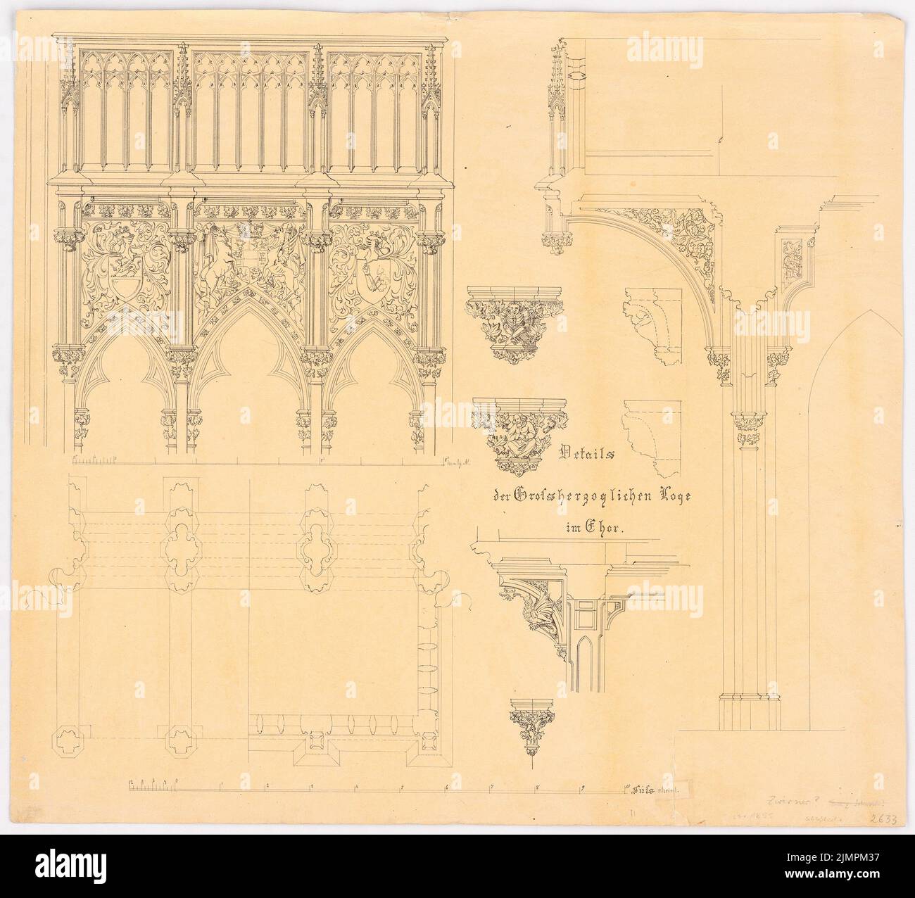 Schlosskirche in schwerin 1864 hi-res stock photography and images - Alamy