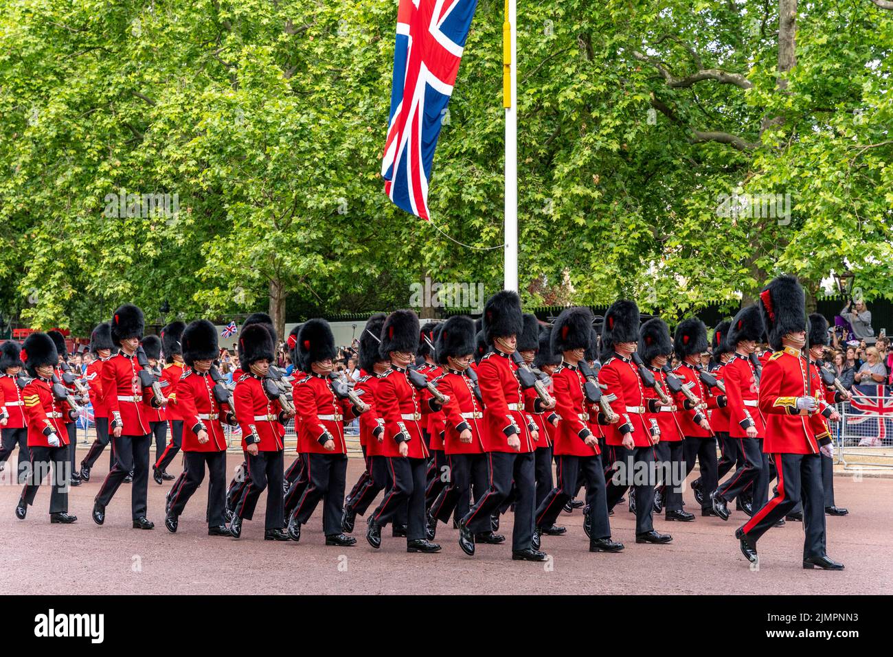 British Army Soldiers Take Part In The Queen's Birthday Parade, The ...